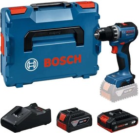 Bosch - 18V AKU vrtací šroubovák GSR18V-52, 2x aku 2,0/4,0 Ah Li-Ion, nabíječka 06019S0024