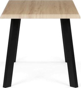 Autronic Jídelní stůl HT-F4514 140x80 cm Odstín: Dub šedý