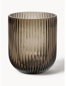 Skleněná váza Simple Stripe, V 14 cm