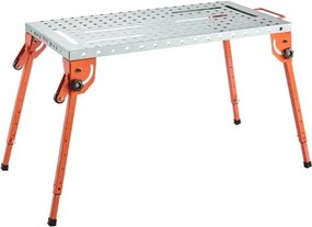 Svařovací stůl 111,8 × 53,3 cm 226,8 kg skládací pracovní stůl s nastavitelnou
