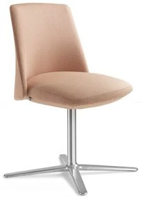 LD seating Konferenční křeslo MELODY DESIGN 770,F25 BR-795-N6 pevné područky z leštěného hliníku s PU krytkou GALERIE - Čalounění LD seating LÁTKY 3 / SILVERTEX, FAME, MAGIC 2021