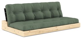 Zelená rozkládací pohovka 196 cm Base – Karup Design