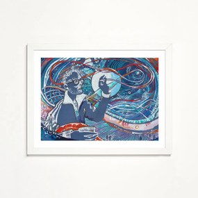 Jakub König | Shakti Rám: Černý, Velikost: 70 x 100 cm