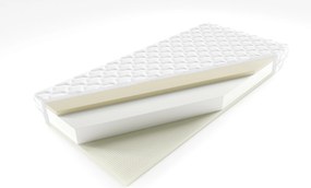 KAC Pěnová matrace s paměťovou pěnou VISCO a latexem NASA 120x200 cm 16 cm