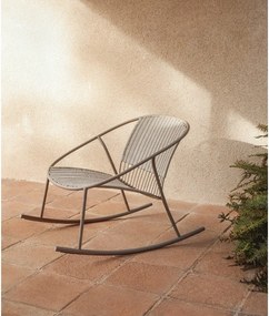 Taupe zahradní křeslo Atrani – Kave Home