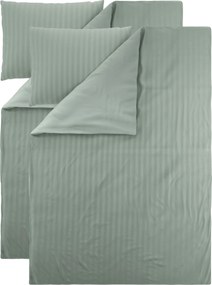 Livarno® Sada ložního povlečení z bambusové viskózy, 140 x 200 cm, 70 x 90 cm, 2dílná, zelená