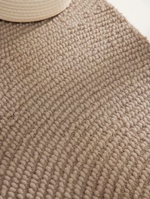 Hanse Home, Kusový koberec Calmio 106221 Beige kruh, 120x120 (průměr) kruh, béžová, ložnice