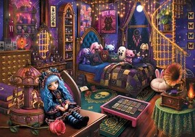 TREFL Puzzle Premium Plus Tales After Dark: Gotická panenka / 1000 díl