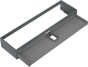 Mexen Box-A, závěsná skříňka 160 cm, 1 zásuvka, grafitová matná, 91AX0-1600-235-1-66