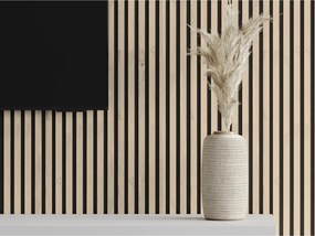 Mexen Lam-F, akustické stěnové lamely 275 × 31,5 cm, filc 6 mm, dub perlový, S105-275317-2812-058