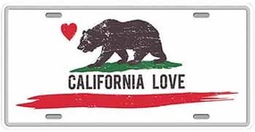 Cedule značka California Love