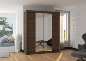 ADRK Furniture Posuvná skříň s zrcadlem BALANCE 180 SW-BAL-CH-180+A346