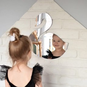 Zrcadlo do dětského pokoje labuť