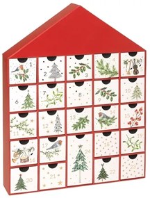 Adventní kalendář domeček