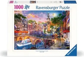 Ravensburger Puzzle Amsterdam / 1000 dílků / 70 × 50 cm