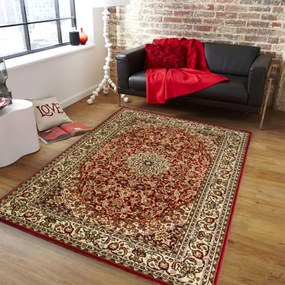 Koberce Breno Kusový koberec SOLID 55/CPC, Červená, Vícebarevné, 130 x 200 cm