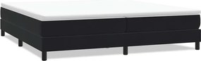 Postel Box Spring bez matrace černá 200x220 cm samet 3315893
