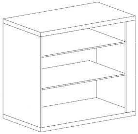 Natural - komoda N7 - dub ribbeck