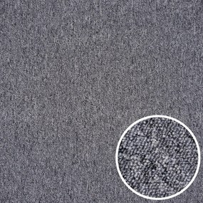 Condor Carpets, Metrážový koberec Classica 67, zátěžový, na míru, šíře 4m,5m, šedá, ab (mřížka), chodba / předsíň