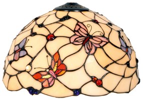 Stínidlo Tiffany Butterfly Garden - Ø 30*20 cm