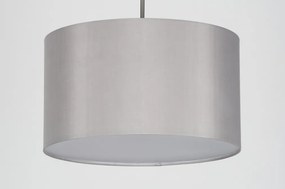 Závěsné designové svítido do obýváku Mombasa Silver Grey