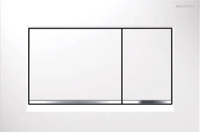 Geberit Sigma30 - Ovládací tlačítko Sigma30, bílá/chrom 115.883.KJ.1