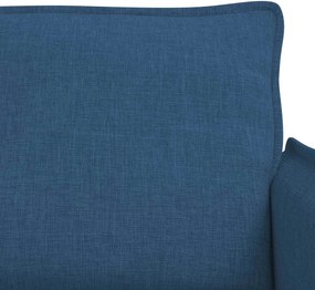 Set pohovek 2 ks Modrá Textil 3407617