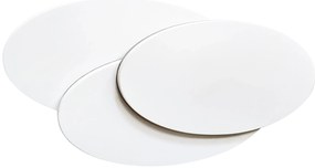 LED nástěnné svítidlo Clover oval černé