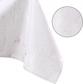 Ameliahome Christmas Eve Vánoční Tištěný Ubrus 30X100 -30x100- Bílý