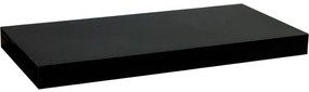 Stilista Volato nástěnná police, 40 cm, lesklá černá