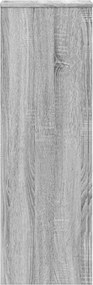 Stojany na rostliny 2 ks šedé sonoma 33 x 33 x 100 cm kompozit 3307887