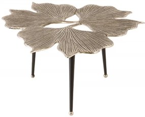 Noble Home Stříbrný konferenční stolek Gingko