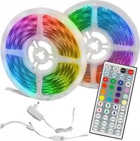 Spectrum Led Lišta Led Páska 26W 2X 5 M Rgb Komplet IP20 S Napájecími Zdroji