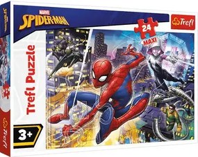 Trefl - Puzzle - Spiderman MAXI / 24 dílků / 60 x 40 cm / věk 3+