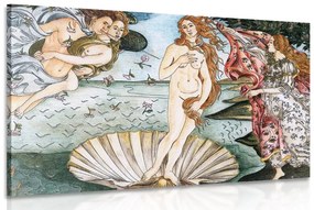Obraz reprodukce Zrození Venuše - Sandro Botticelli - 120x80 cm