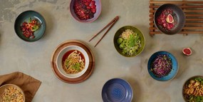 Kameninová miska průměr 18 cm POKE BOWLS ASA Selection - hnědá