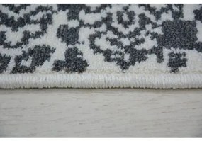 koberec SENSE Micro 81260 VINTAGE bílý/antracit velikost 120x170 cm | krásné koberce cz