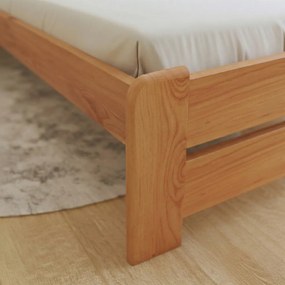Maxi Postel z masivu Evropa 80 x 200 cm - barva Olše