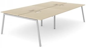 NARBUTAS - Čtyřmístný pracovní stůl NOVA A 240x164 cm