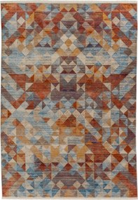 XXXLutz TKANÝ KOBEREC, 70/140 cm oranžová, červená, tyrkysová Schöner Wohnen - Tkané koberce - 001250129253