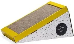 Beeztees HILL Škrabadlo pro kočky kartonové / 47x26x25cm