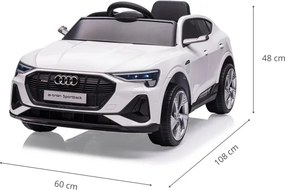 Elektrické autíčko Audi E-Tron Sportback bílé