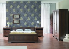 Kora ložnice Výběr provedení: sosna andersen, Zvolte rozměr postele: 180x200 cm