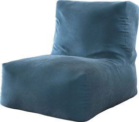 Vakové křeslo s výběrem látky barva modrá látka lesklé, sametová