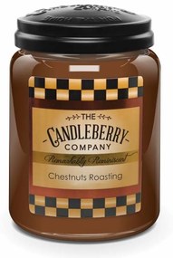 Candleberry - vonná svíčka Chestnuts Roasting (Opékání kaštanů) 624g