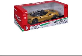 Bburago Ferrari SF90 Spider - Yellow / měřítko 1:18