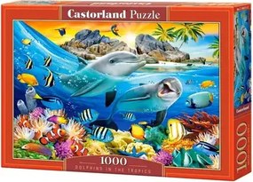 Castorland 104611 Delfíni v tropech / 1000 dílků / od 9 let