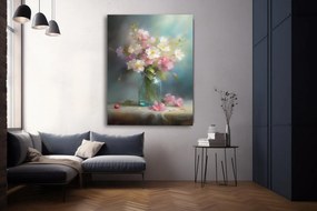 Obraz květinové zátiší Rozměr: 80 x 120 cm