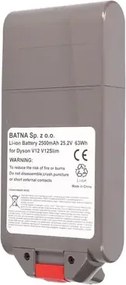 Extralink baterie pro vysavač Dyson V12 2500 mAh / Li-ion / 25,2 V / B