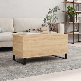 vidaXL Konferenční stolek 90 x 44,5 x 45 cm kompozitní dřevo [830981] Barva: dub sonoma